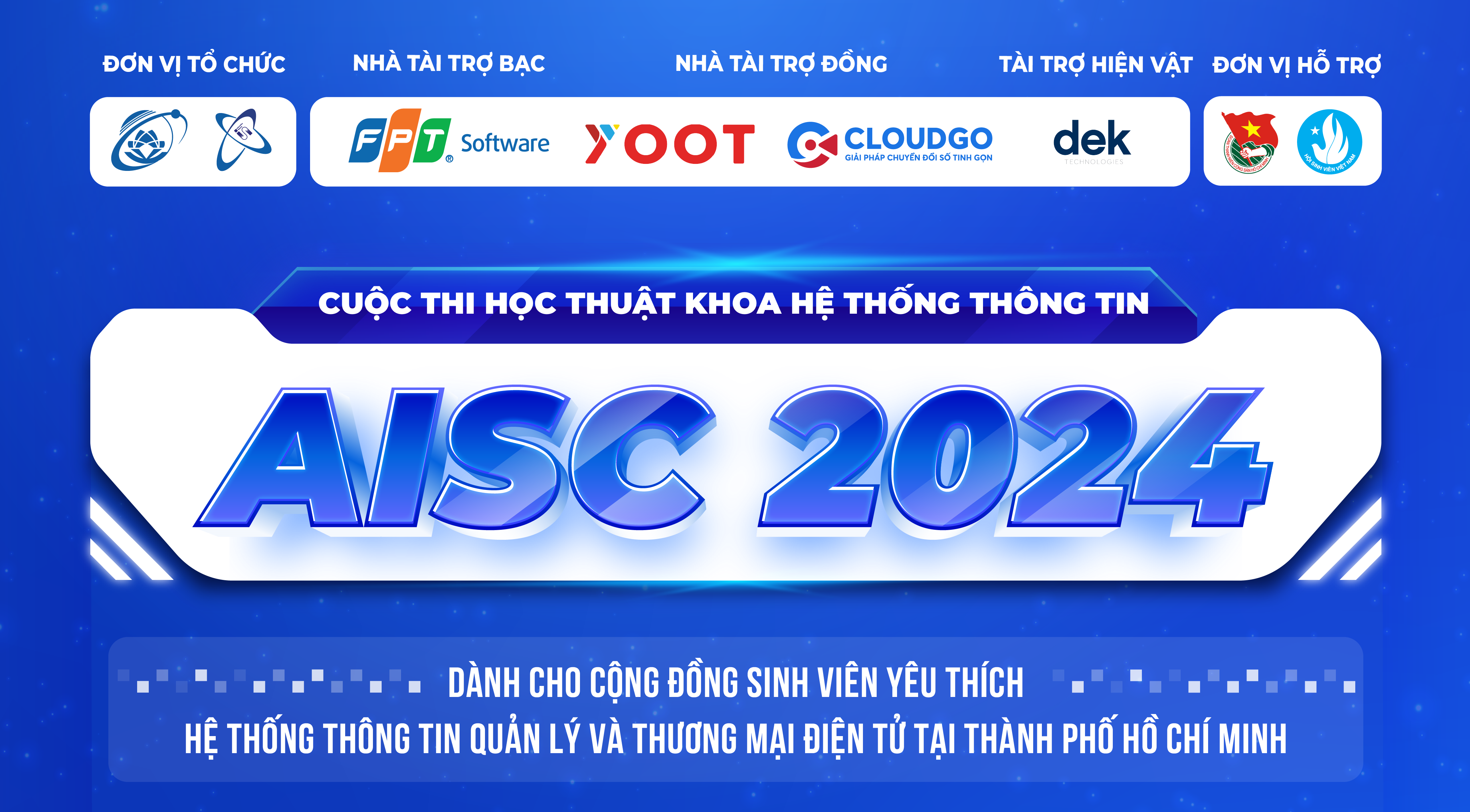 Phát động cuộc thi học thuật khoa HTTT Advanced Information Systems ...